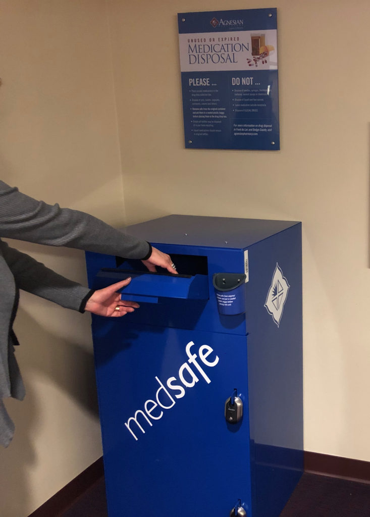 Agnesian Pharmacy Director Addresses Drug Drop Box Milestone - KFIZ ...