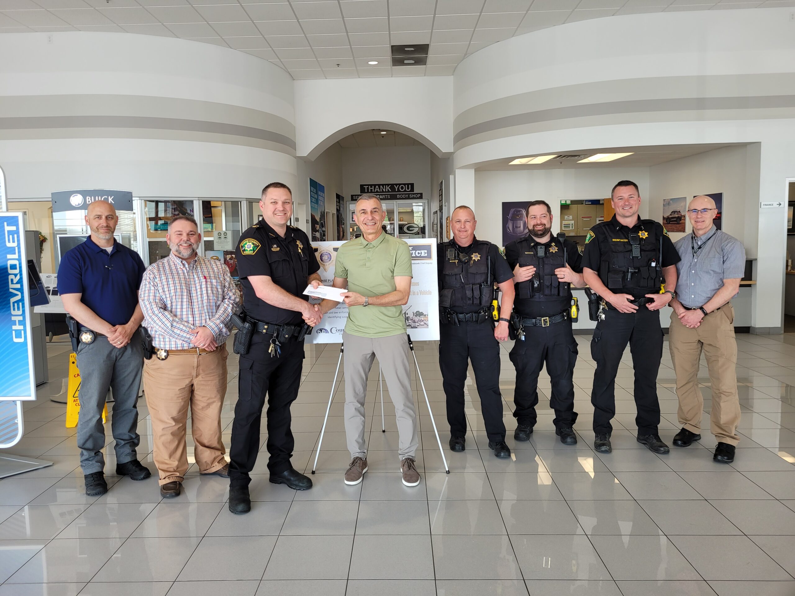 Countryside Auto Donates $4,000 To Dodge County Sheriff's Department ...